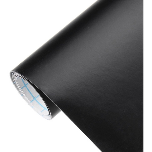 Papel Adesivo Preto Fosco Lousa Envelopamento Móveis Lavável 10 metros ...