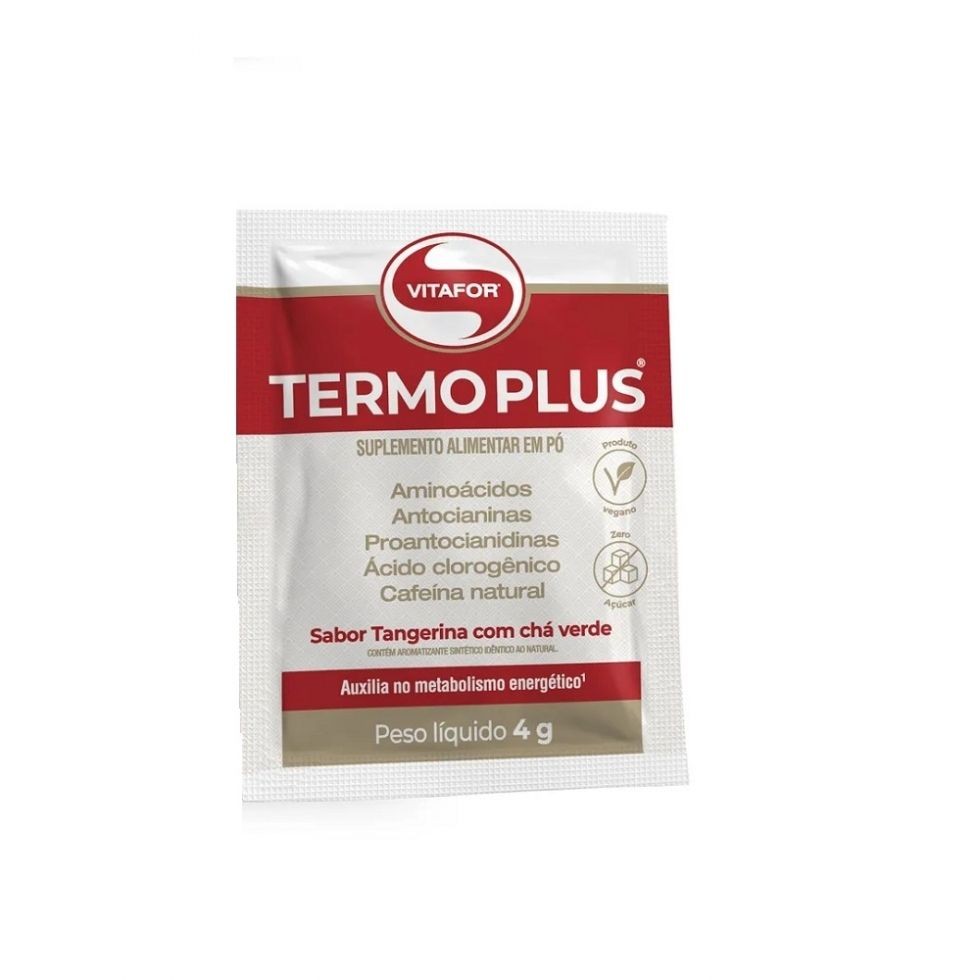 Termo Plus Sachê (4g)Tangerina com Chá Verde | Shopee Brasil