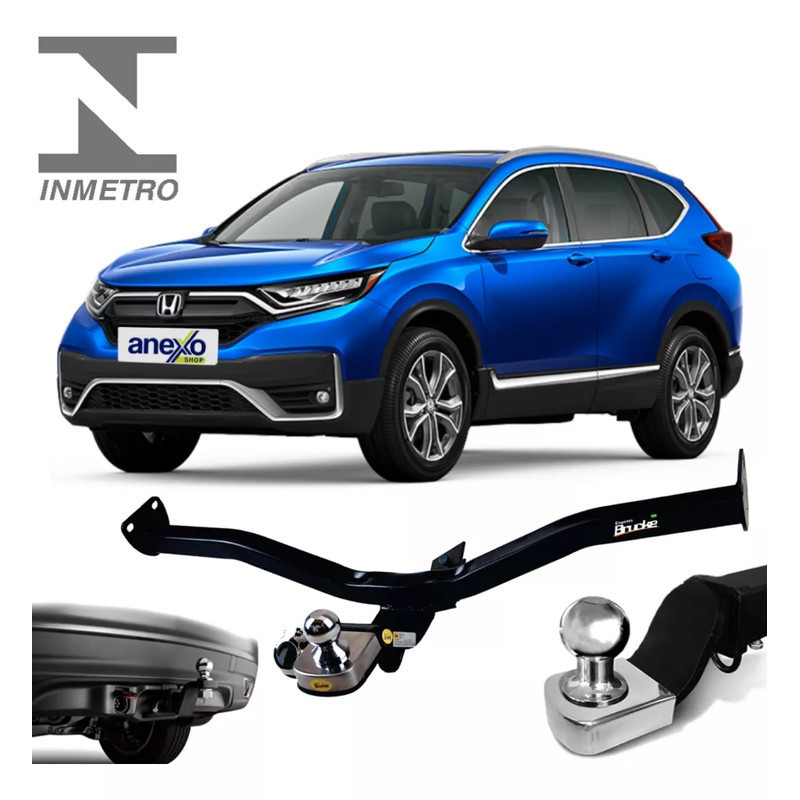 Engate Reboque Rabicho Fixo Honda CRV LX/ELX/AUT 2019 2020 2021 2022 | Shopee Brasil