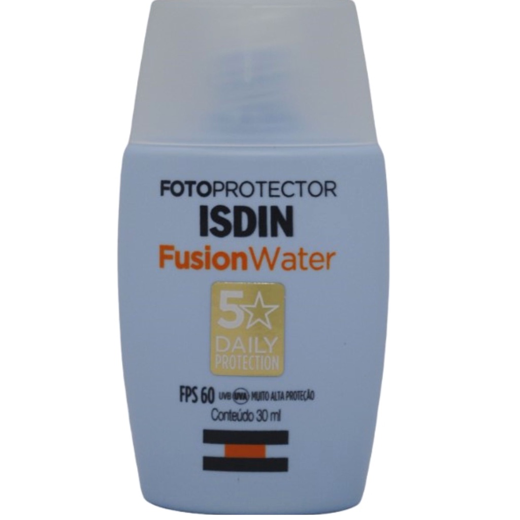 Protetor Solar Fotoprotector Fusion Water Fps 60 Isdin 30ml | Shopee Brasil
