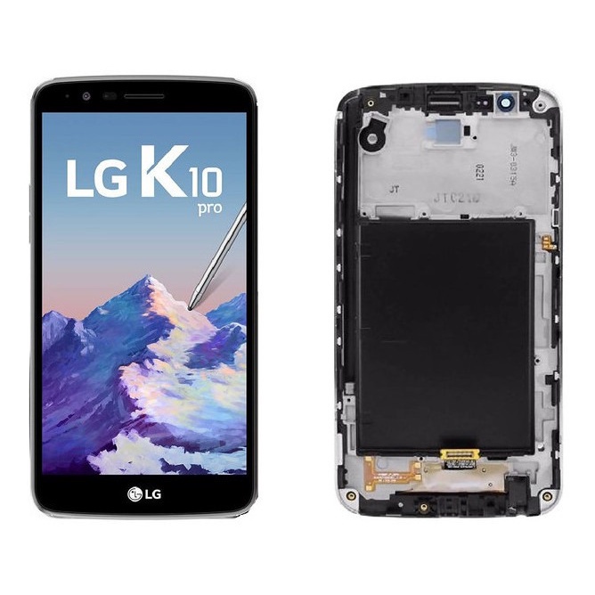 Frontal Display K10 Pro Com Aro Compativel LG Stylus 3 LS777 Stylo 3 ...