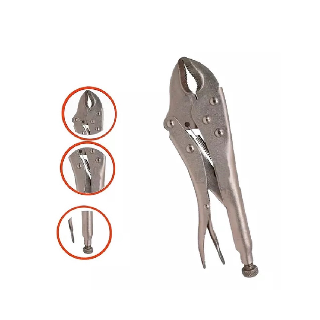ALICATE DE PRESSAO 10" MORDENTE CURVO APERTO PROLONGADO | Shopee Brasil