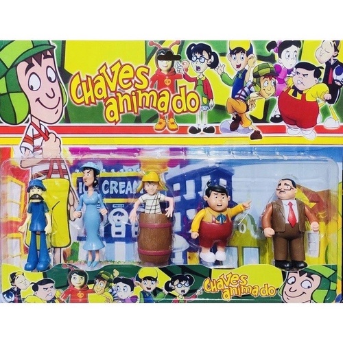 Kit Turma do Chaves 5 bonecos | Shopee Brasil