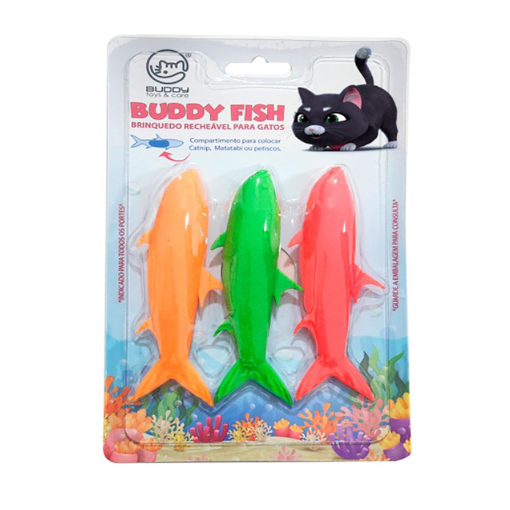 Buddy Fish Recheável Buddy Toys | Shopee Brasil