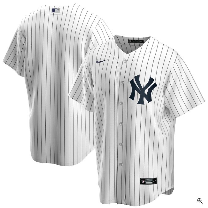 Masculino MLB Nova York Yankees Marinha Branca Cinza 2020 Baseball ...