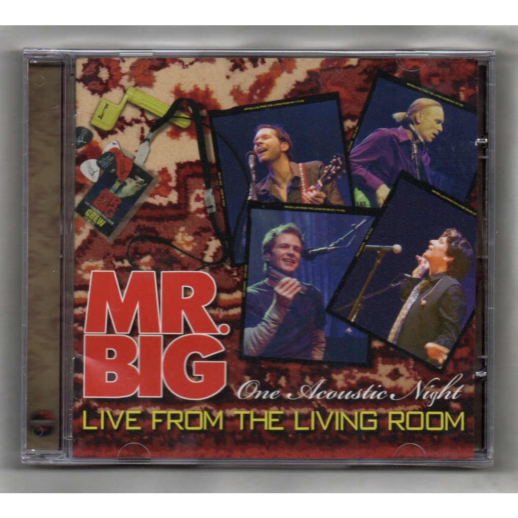 Mr. Big CD Live From The Living Room - One Acoustic Night | Shopee Brasil