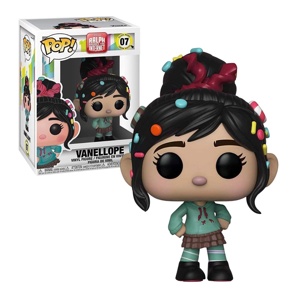 Funko Pop Disney Detona Ralph 2 Vanellope #07 Raro | Shopee Brasil