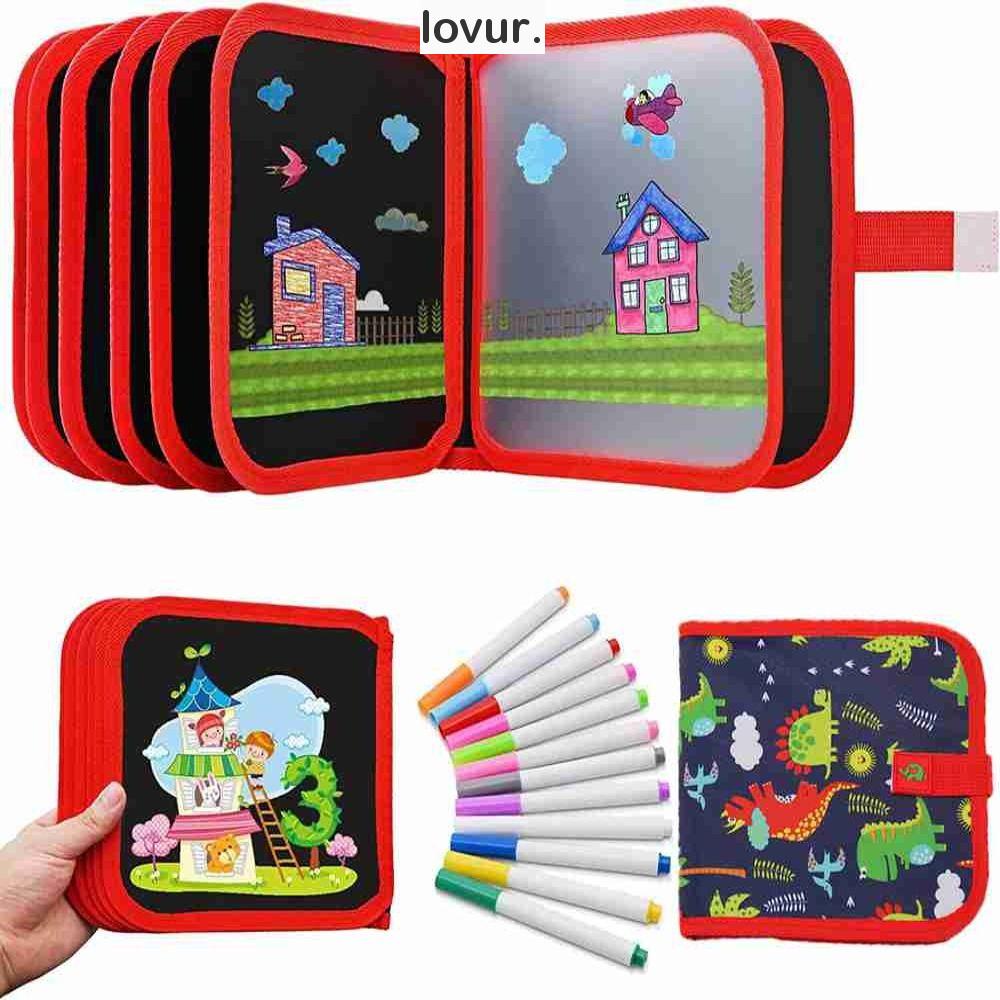 LOVUR Livros De Desenho Caneta Mágica Caderno Suprimentos Artistas ...