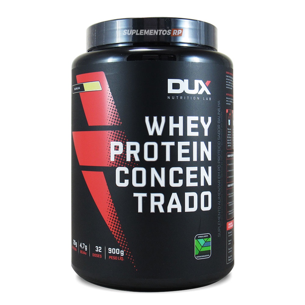 Whey Protein Concentrado (900g) Dux Nutrition Original | Shopee Brasil