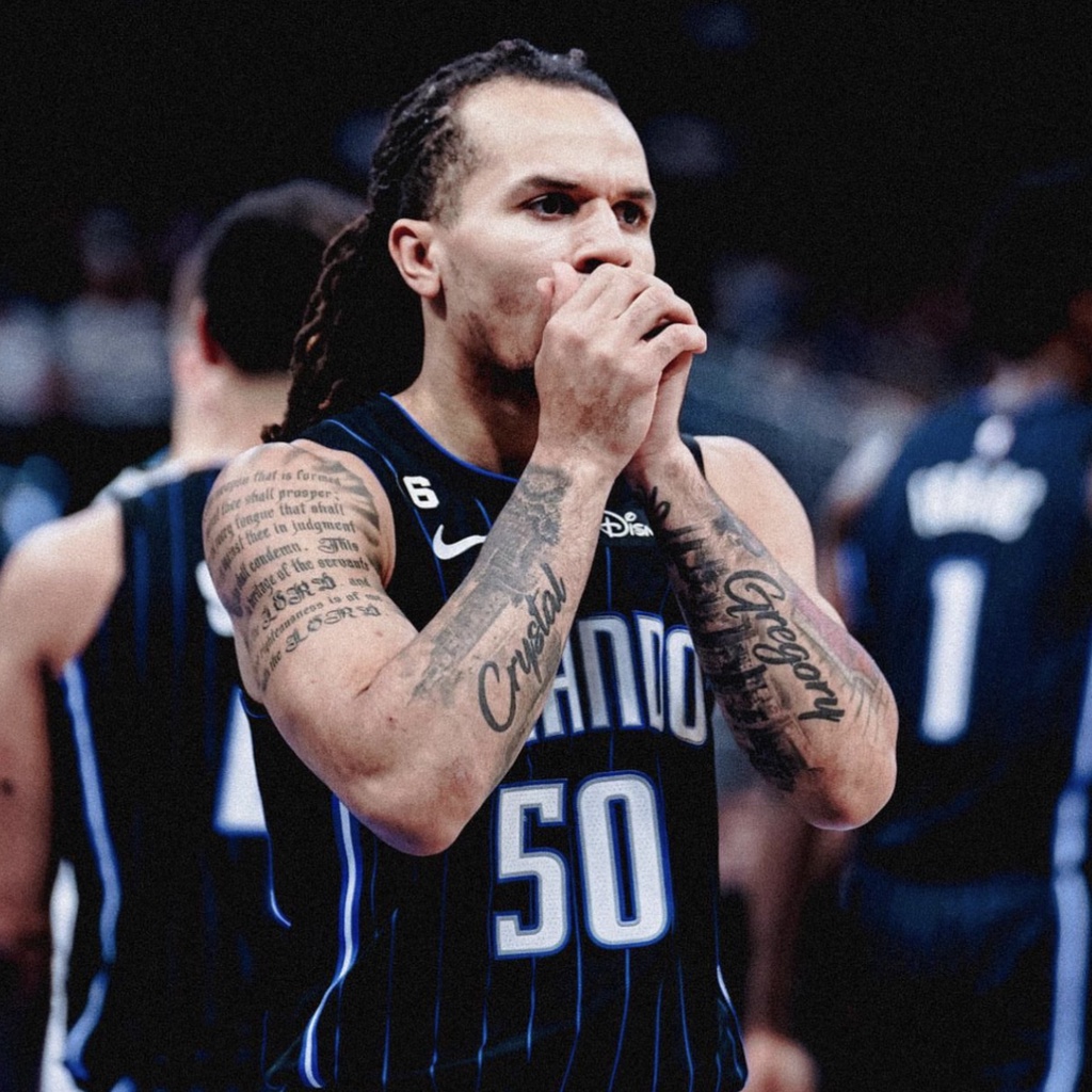 NO . 50 Cole Anthony 22-23 Season Orlando Magic Jersey Camisa Masculina ...