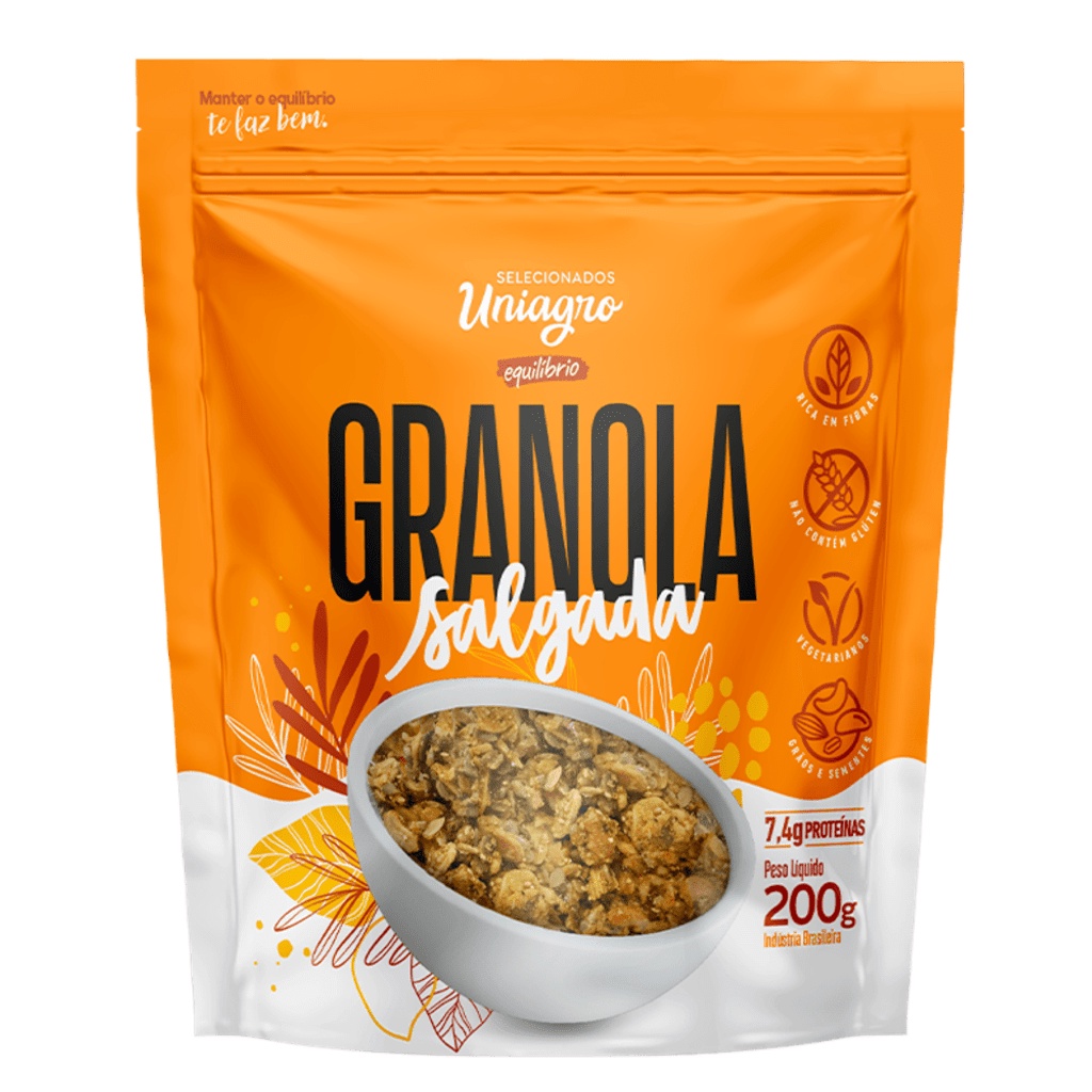 Granola Salgada 200g | Shopee Brasil