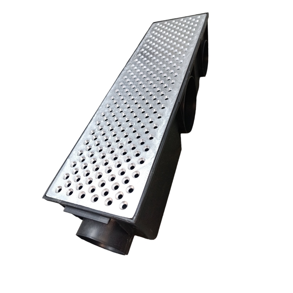 Ralo Pluvial Anti Escorpião Aluminio 15x50 Cocho 6 Saídas | Shopee Brasil