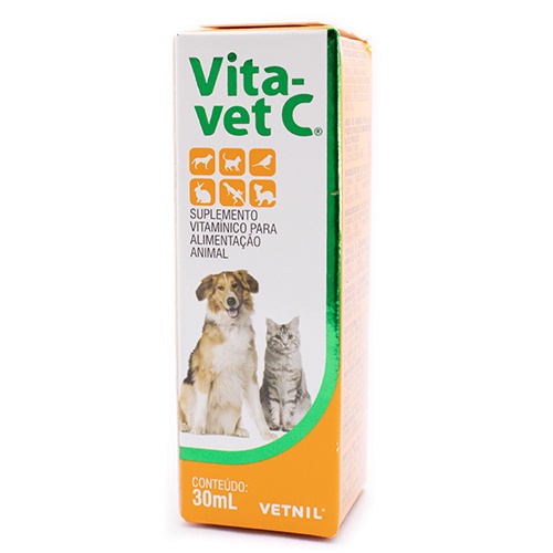 Suplemento Vita-Vet C 30ml | Shopee Brasil