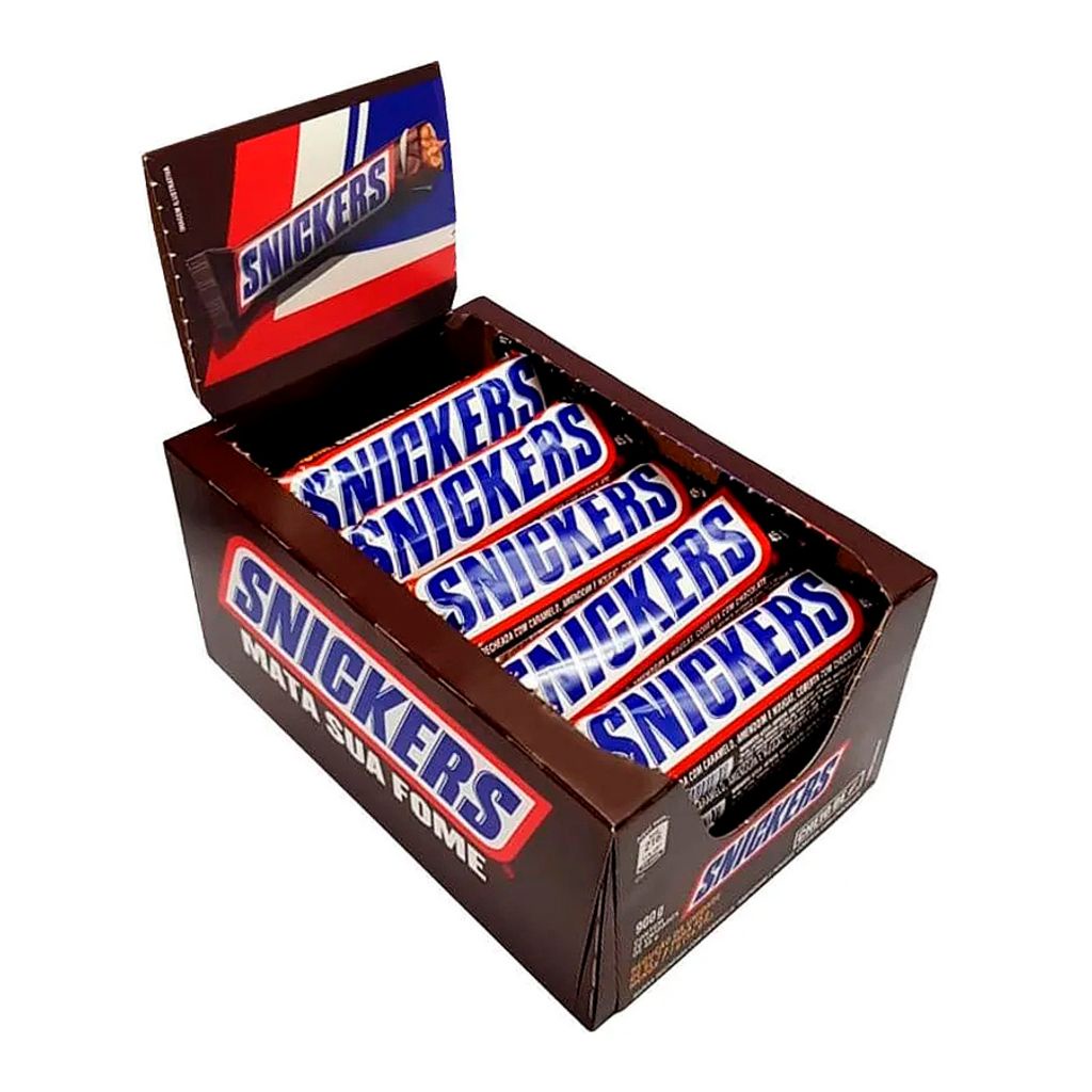 Chocolate Snickers c/20 unid. - Mars | Shopee Brasil