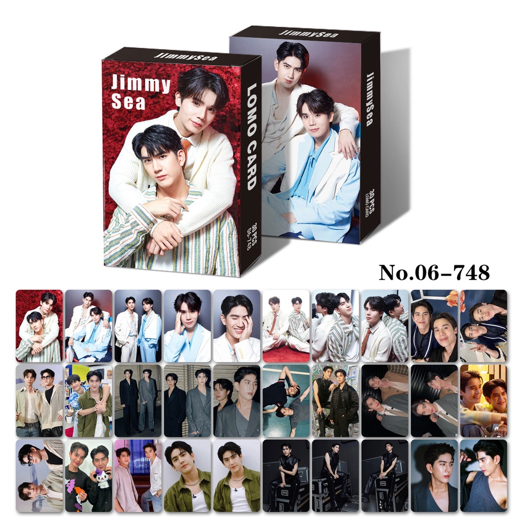 JimmySea Photocard Cartão Lomo 30pcs/Caixa | Shopee Brasil