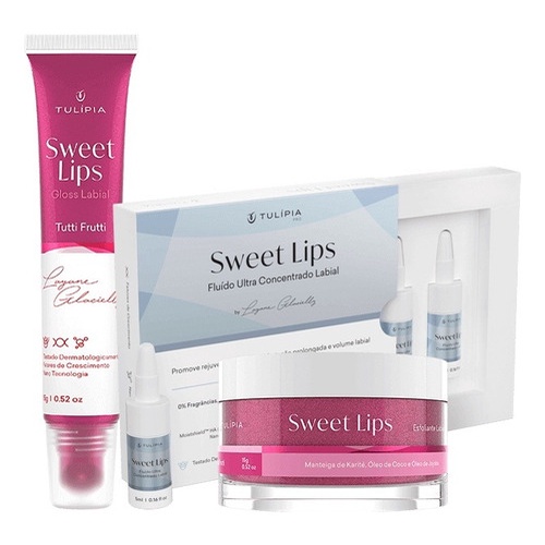 Kit Hidragloss Babygloss Labios Micropigmentação Tulipia | Shopee Brasil