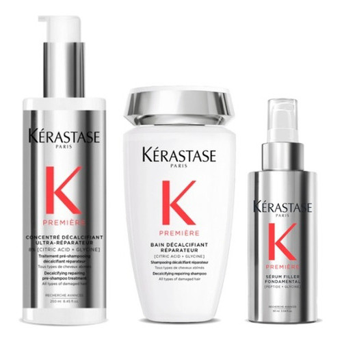 Kit Kérastase Premiere Pré Shampoo+ Shampoo Pq+ Leavein 90ml | Shopee ...