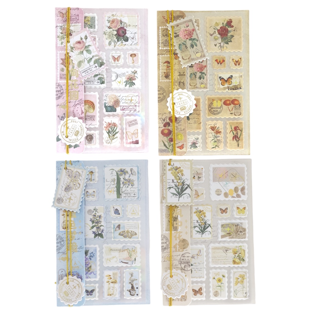 Kit Adesivos Scrapbook Viagem Vintage Artesanato 16 Unidades | Shopee ...