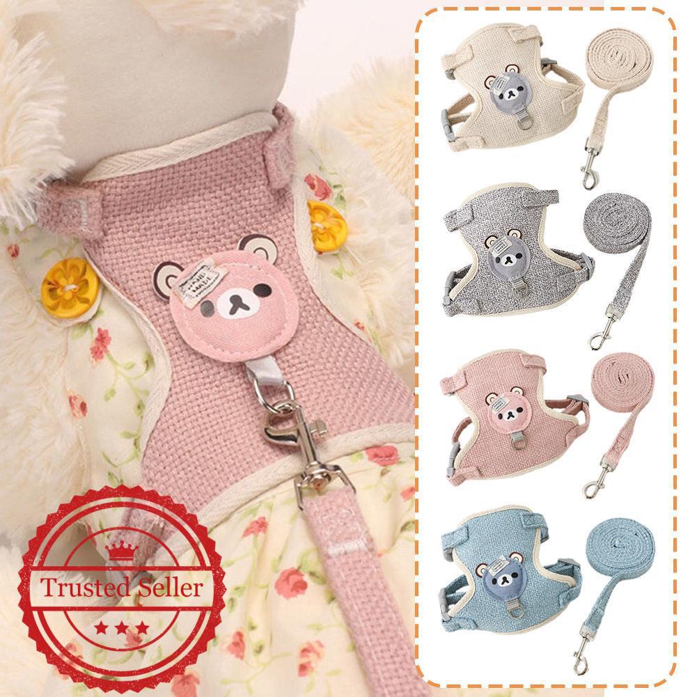 Colete De Tração De Corda De Animal De Estimação Urso De Pelúcia ...