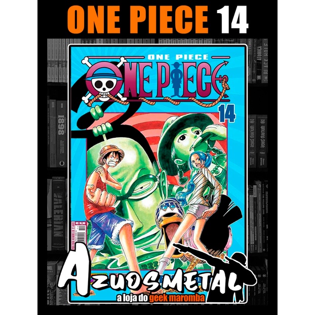 One Piece - Vol. 14 [Reimpressão] [Mangá: Panini] | Shopee Brasil