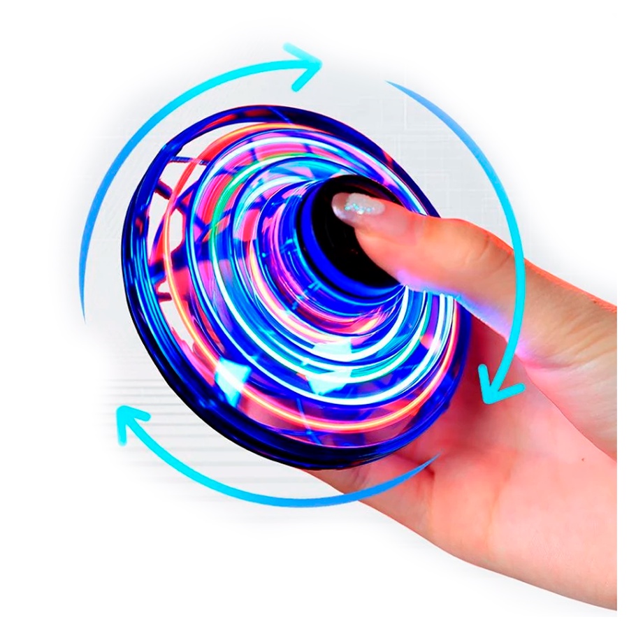 Brinquedo Spinner Voador C/ Luzes Gira 360 Recarregavel | Shopee Brasil