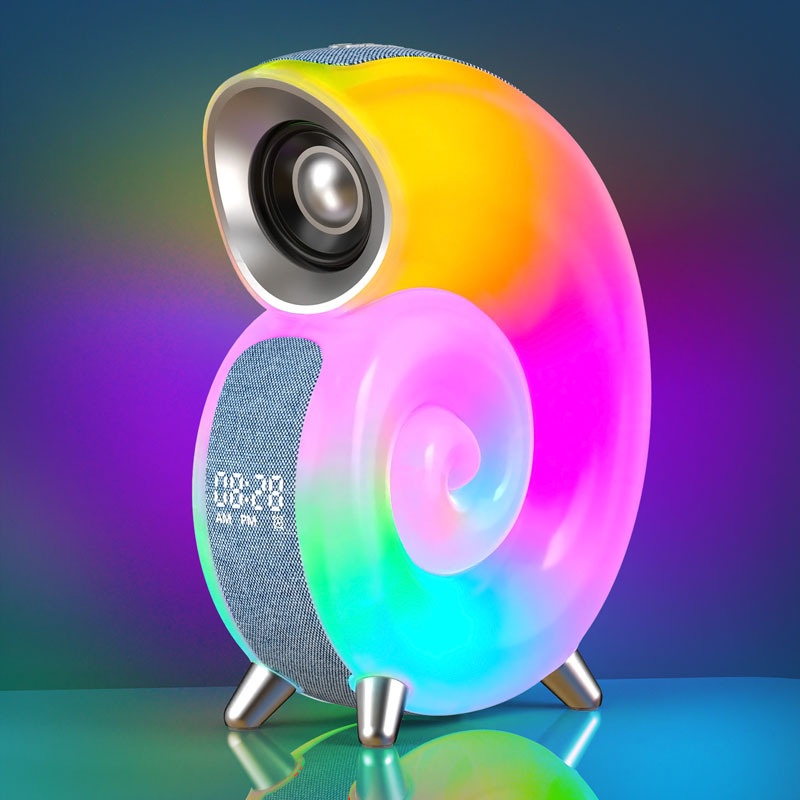 Conch music light smart bluetooth Alto-Falante De Música Alarme De ...