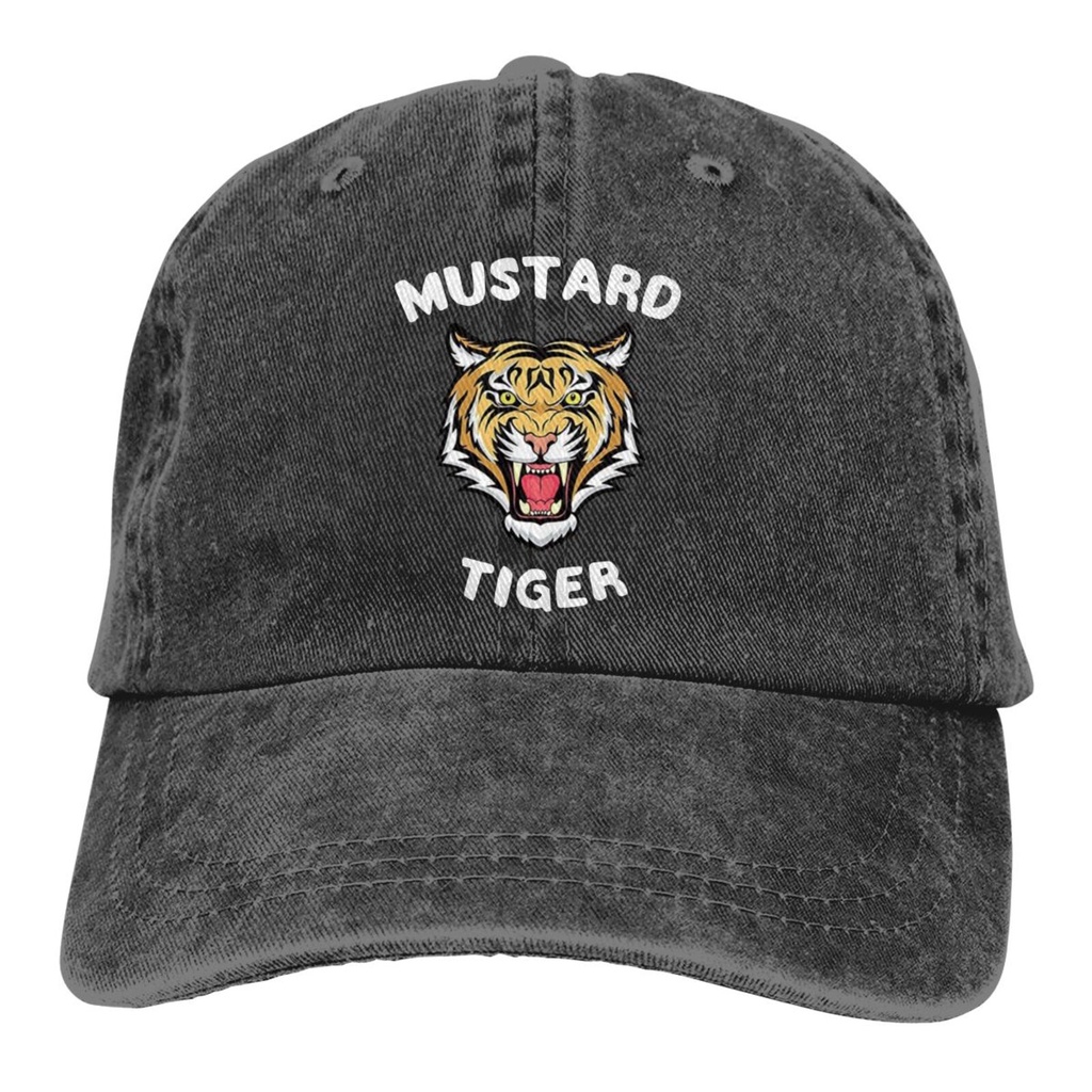 Nova Moda Trailer Park Mustard Tiger Caps Versão De Casal Ajustável ...