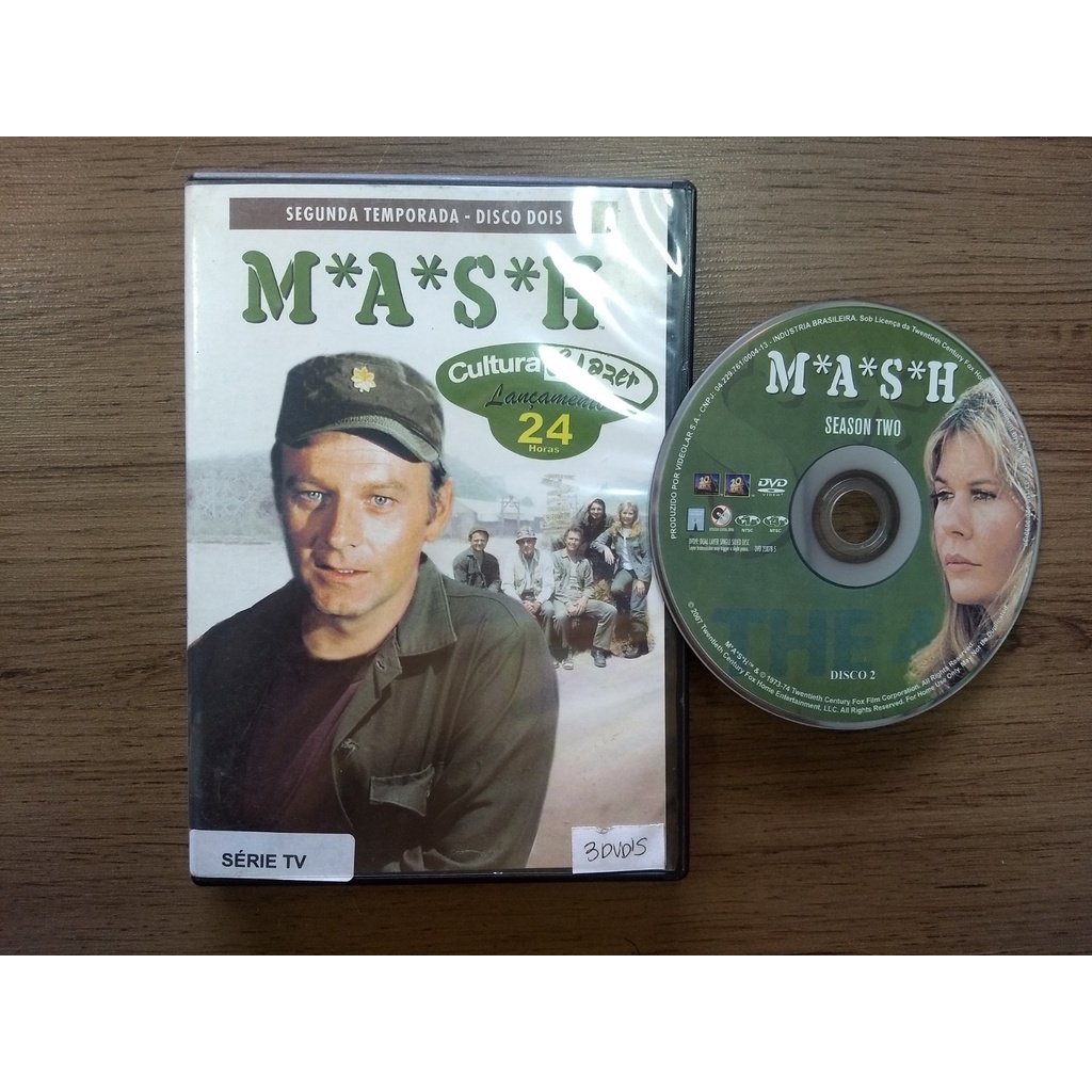 DVD MASH SEGUNDA TEMPORADA - DISCO 2 - ORIGINAL | Shopee Brasil
