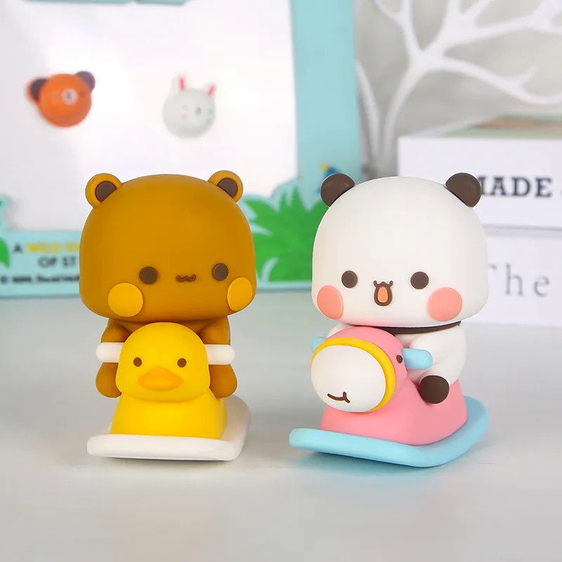 2023 Bubu Dudu Panda Bear Figure Toys Colecionáveis Ação Fofa Kawaii ...
