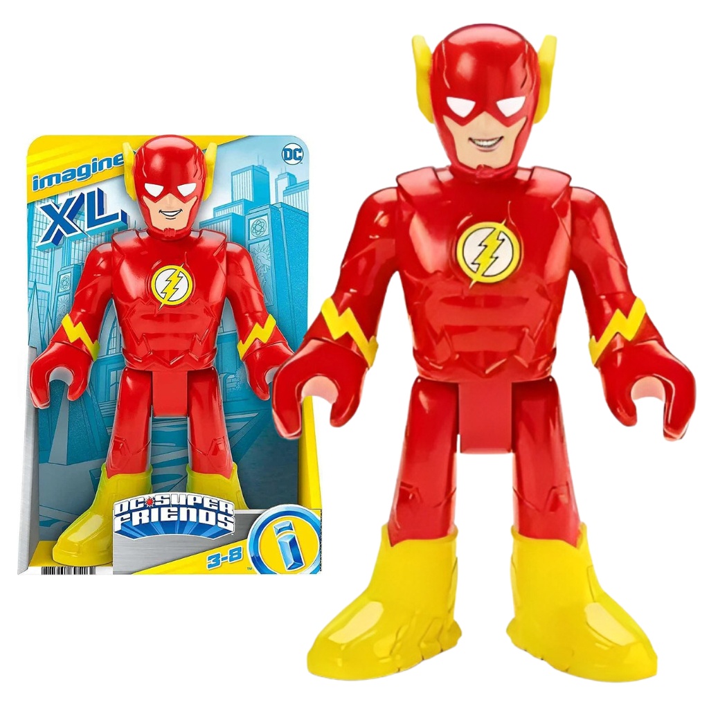 Boneco Articulado The Flash Imaginext Dc Super Friends Xl GPT44 ...