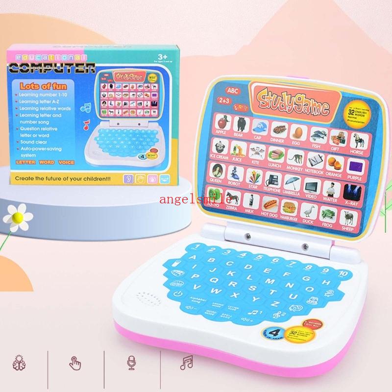 Kids Learning Machine Laptop Toy Com Sons E Música Incentiva Número ...