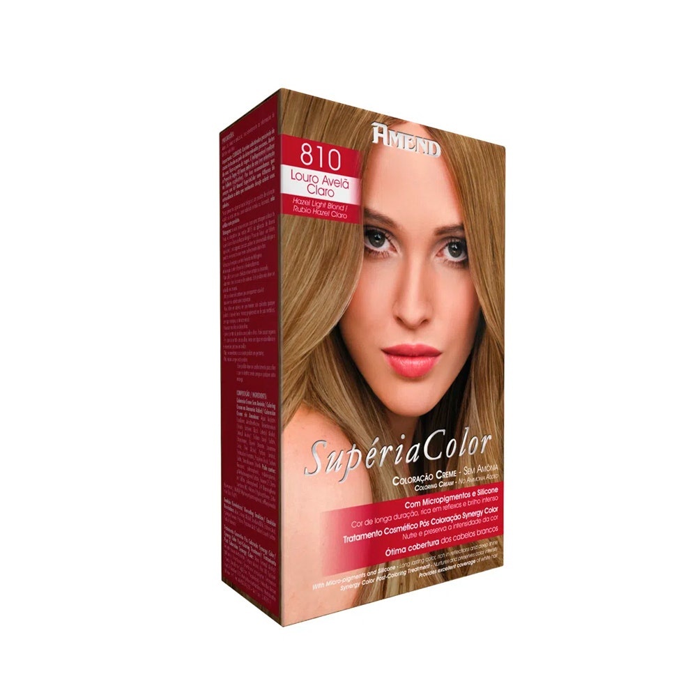 Tonalizante Superia Color 810 Louro Avela Claro | Shopee Brasil