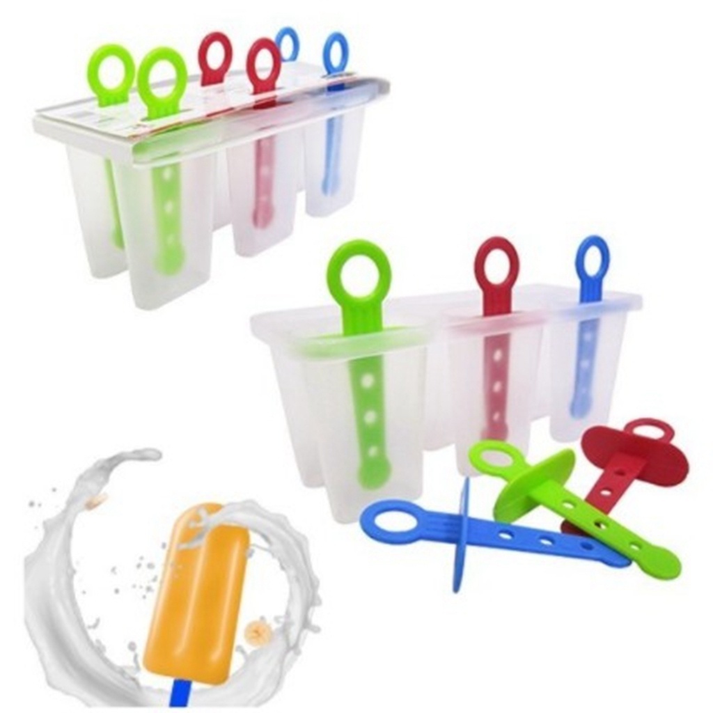 Forma Molde Para Palito De Picolé Paleta Sorvete Molde 6 Geladinhos ...