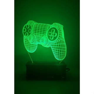 Luminaria Led Usb Video Game | Abajur | Gamer | Shopee Brasil