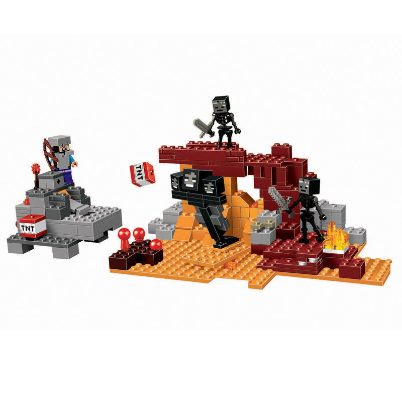 [41] Compatível com Lego Minecraft Series Underworld murcha Wizard ...