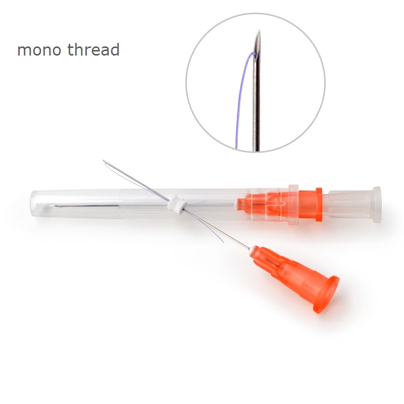 fio de pdo Minerva PCL 30G mono/SCREW Cânula Afiada hilos 25mm Para ...