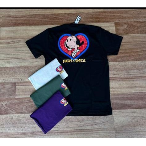 CAMISETA - H!GH HC X POPEYE OLIVIA | Shopee Brasil
