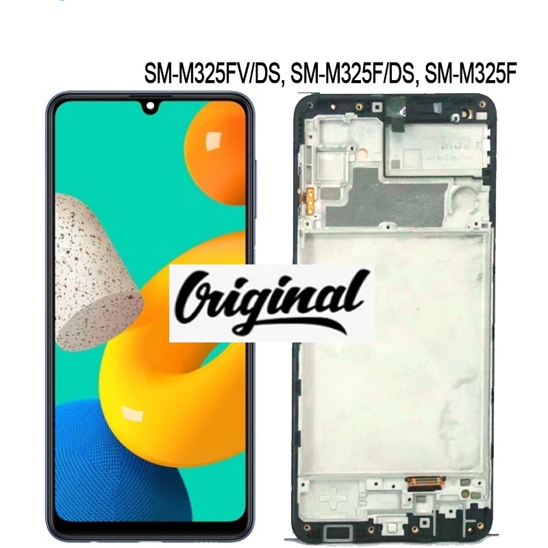 6.4'' Amoled M32 4G Frontal Display Touch Compativel SM-M325F/DS SM ...