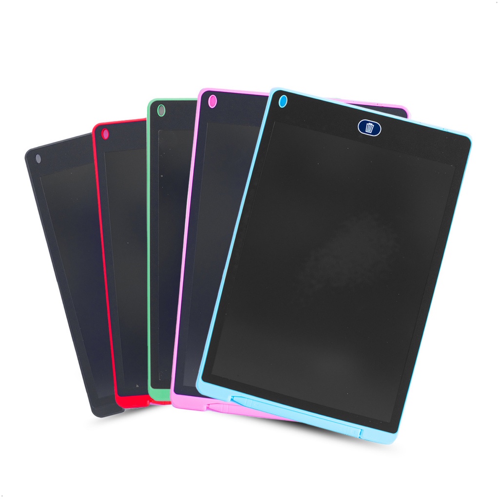 Lousa Magica Tablet Digital Colorido Tela LCD 12 Polegadas Infantil RGB de Escrever e Desenhar ...