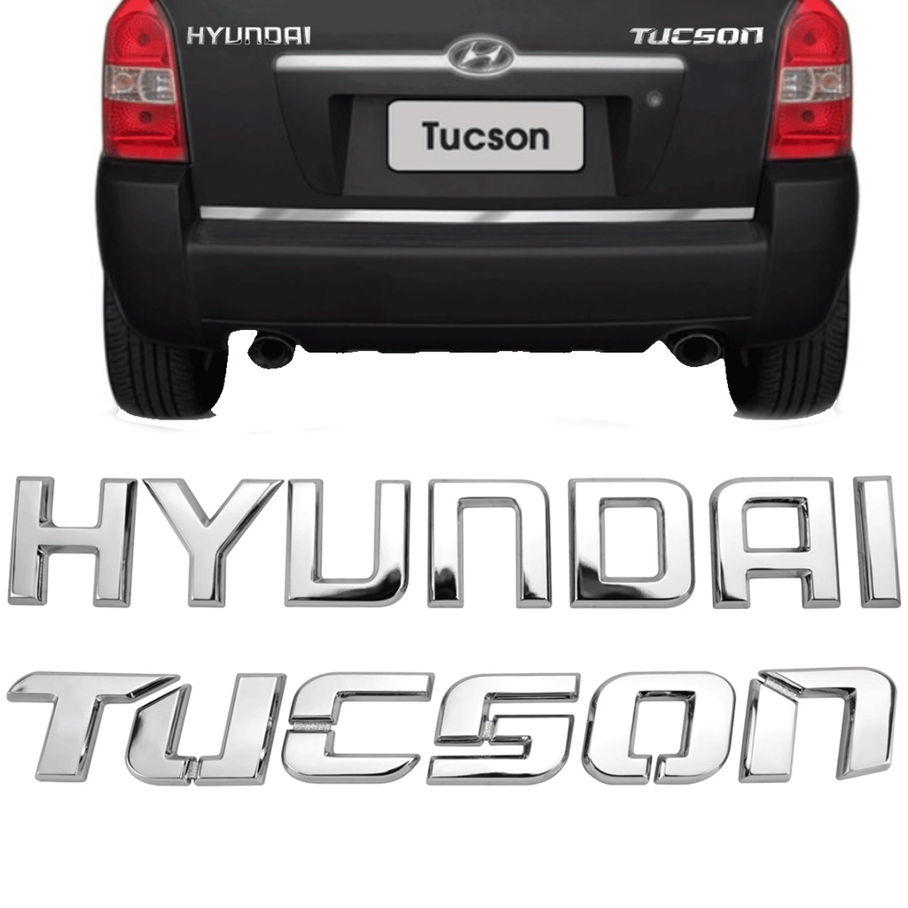Kit Emblema Tucson 2006 2007 2008 2009 2010 2011 2012 2013 2014 ...