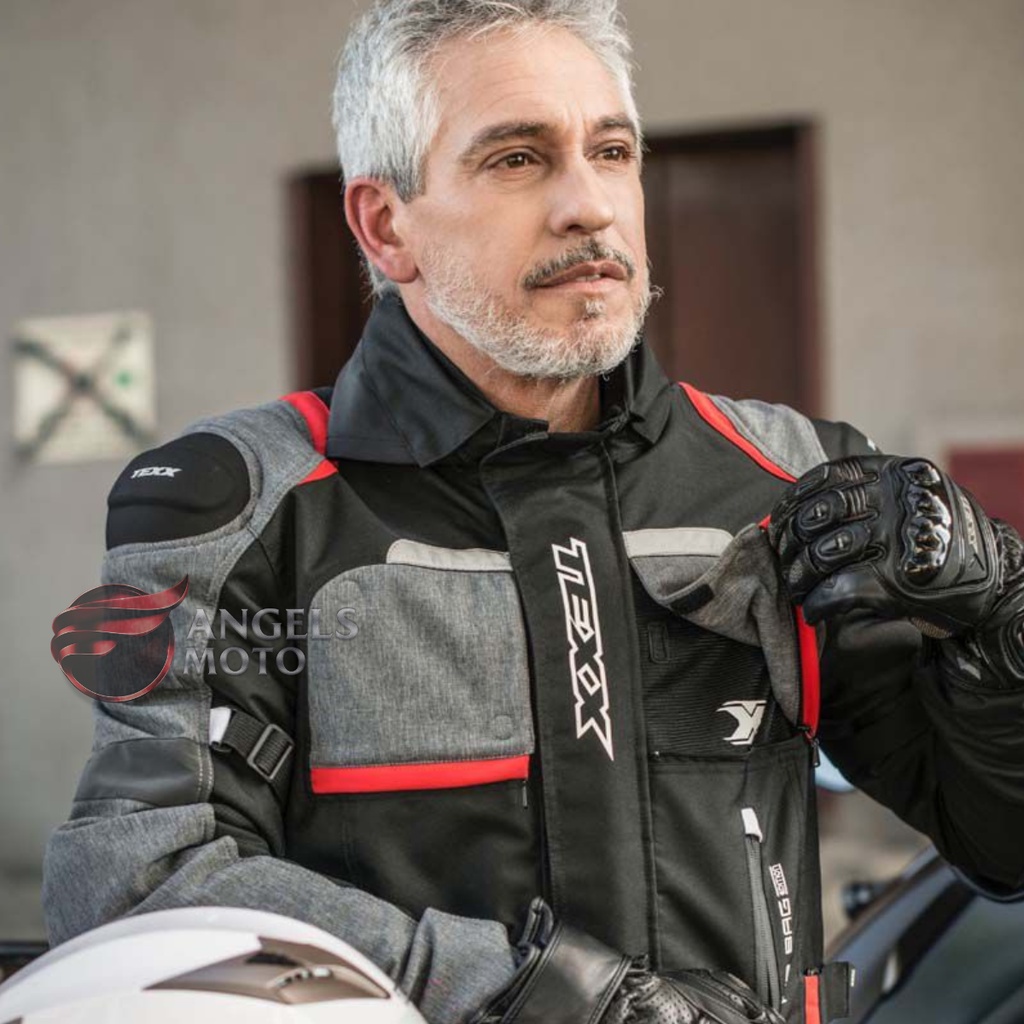 Jaqueta Texx Armor Masculina Airbag Edition Vermelha | Shopee Brasil