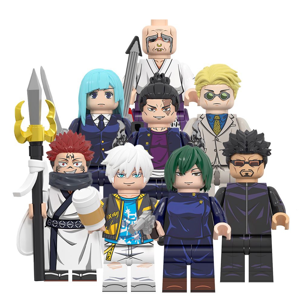 Lego Série Anime Feitiço de Volta ao Gojo Go Nanami Kento Kasumi ...