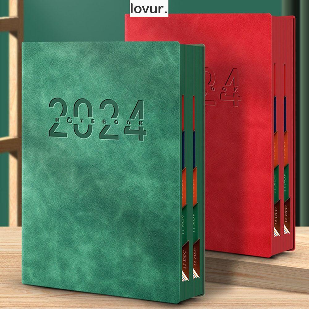 LOVUR 2024 Planner Notebook , Caderno De Estudo De Papel De Escritório ...
