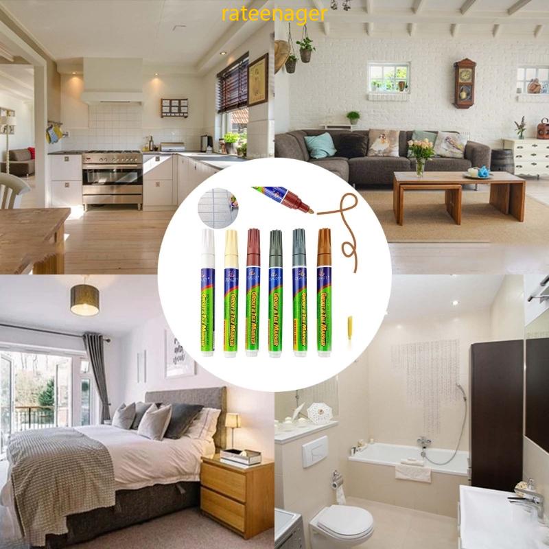 Tony Grout Pen Pens Repair Marker Para Cozinha Banheiro Quarto Ducha ...