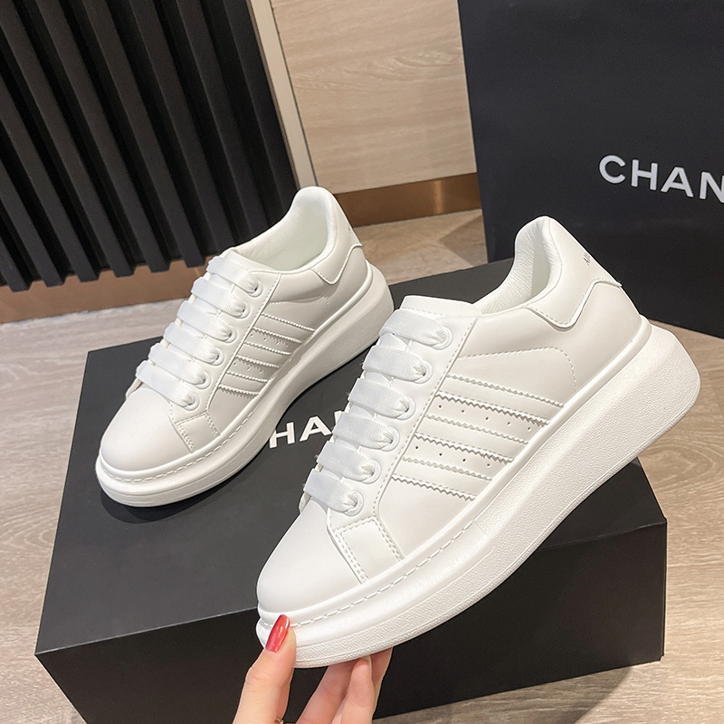 Tênis de Casal Trendy Frontline Versão coreana de estilo coreano de espessura espessa Sapatos ...