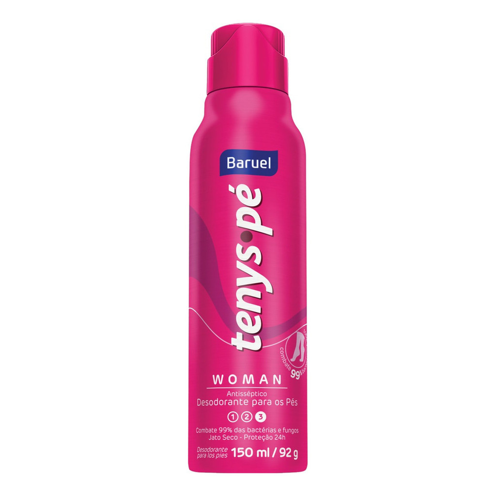 Tenys Pé Baruel Js Woman 92g Jato Seco Woman | Shopee Brasil