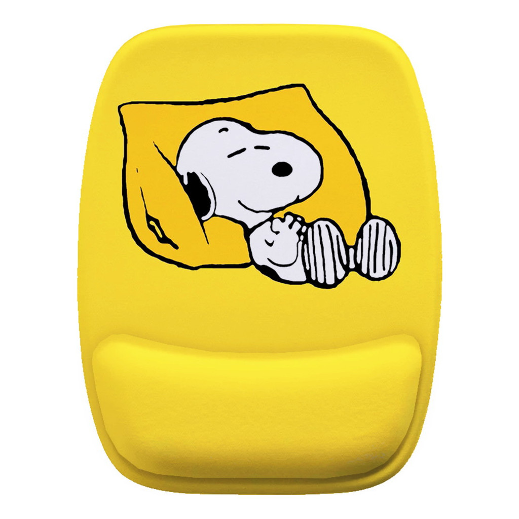 Mouse Pad Ergonomico Snoopy Deitado Almofada | Shopee Brasil