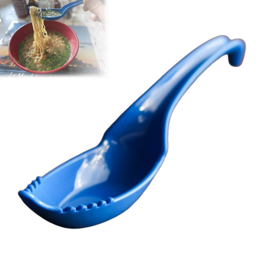 Unique Design Dining Spoon 2 1 Ramen Noodle Soup with Fork 2-in-1 ...