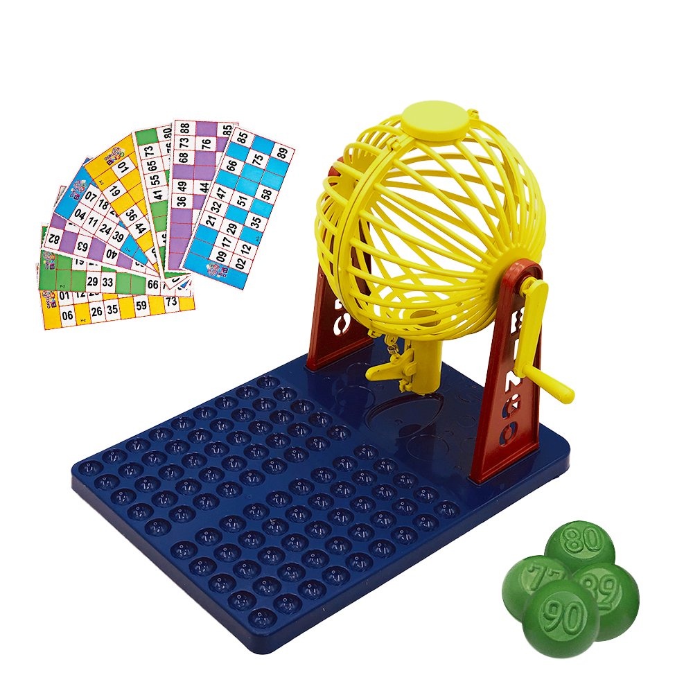 Jogo De Bingo 48 Cartelas com 90 Bolinhas | Shopee Brasil