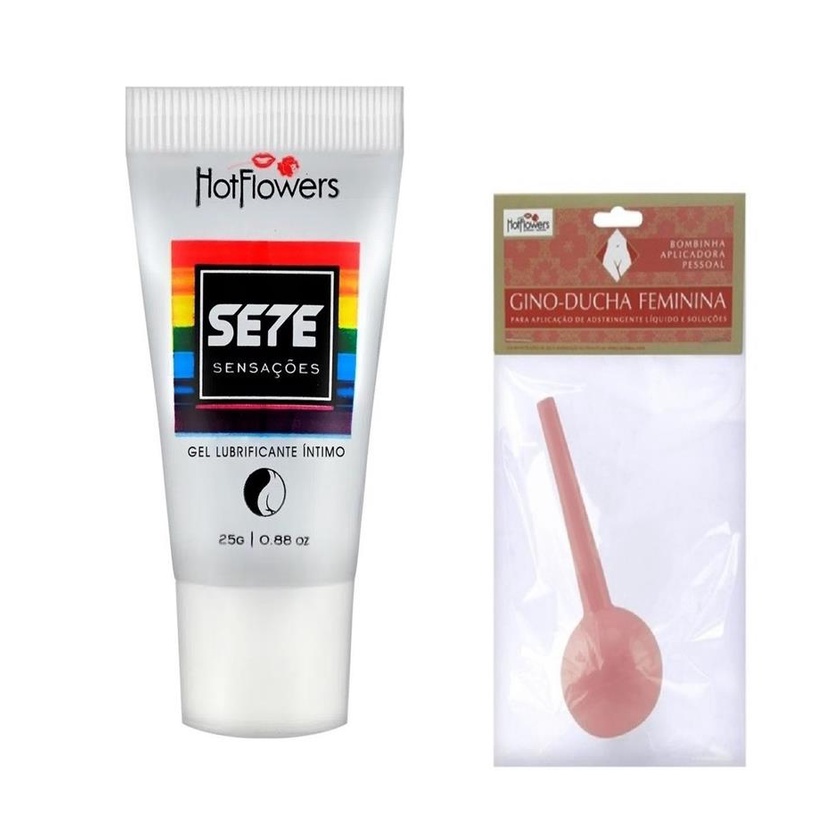Ducha Higienica Gino Chuca + Sete Sensacoes Gel Inibidor do Desconforto ...